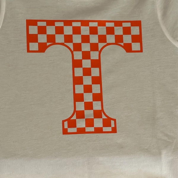 Checkerboard Tennessee SVG | Checkered T Digital Download | Cricut ...