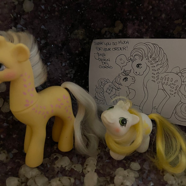 Vintage G1 My Little Pony Lucky Mail Order Baby Boy Hasbro 80's ...