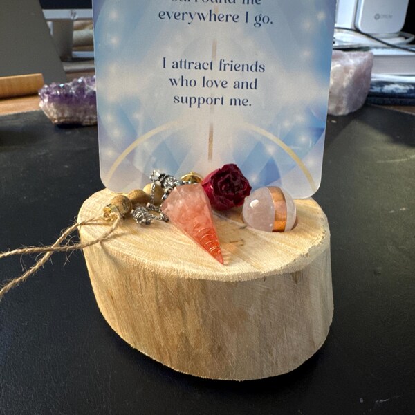 Wood Crystal Display Stand, Risers and Stands for Display, Mineral ...