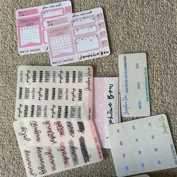 PASSION PLANNER FOILED Tabs 7 Foil Colours Passion Planner Pro Monthly ...