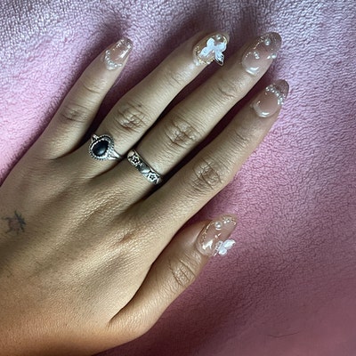 Custom Design No.107 Press on Nails Ins Nails Pretty Nails Premium ...