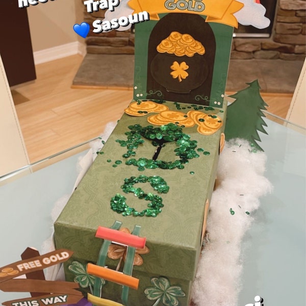 Leprechaun Trap Kit, Leprechaun Trap Printable Props, Saint Patrick's ...