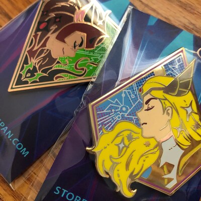 She-ra Enamel Pin Set : Princess of Power Catra Adora - Etsy