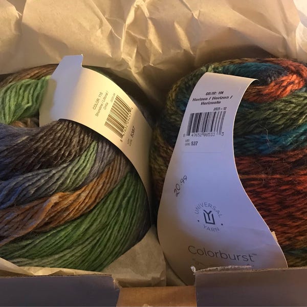 Universal Yarns Colorburst - Etsy