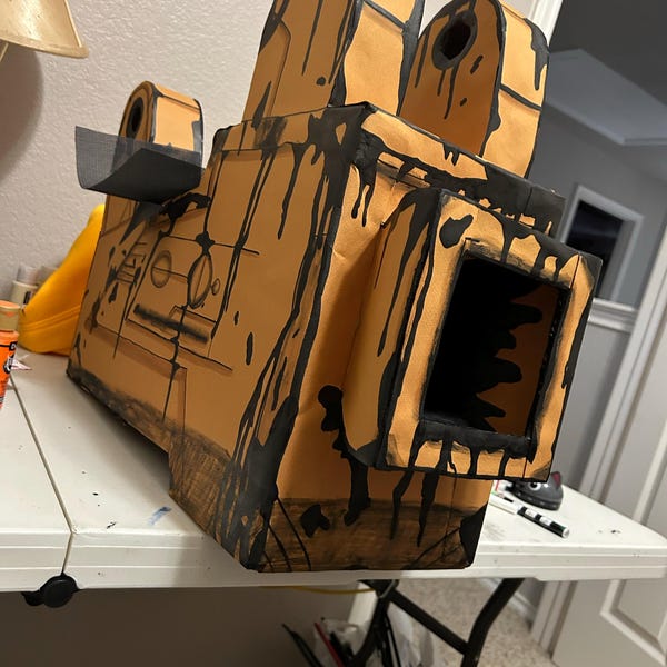 Large Projector- Cosplay- Projectionist's Head - Unofficial (BATIM) - Etsy