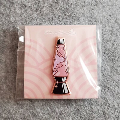 Ditto Lava Lamp Enamel Pin - Etsy