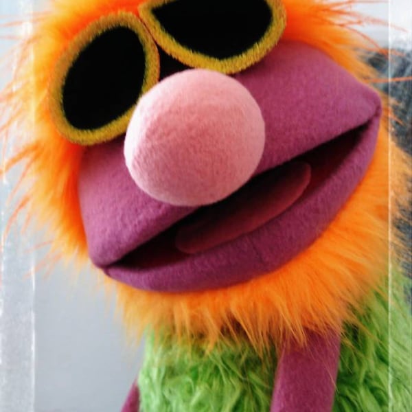 Mahna Mahna Inspired Hand Puppet, Muppet Style - Etsy