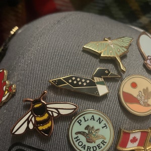 Flower Fireweed Enamel Pin Enamel Pins Flower Pin Cute - Etsy