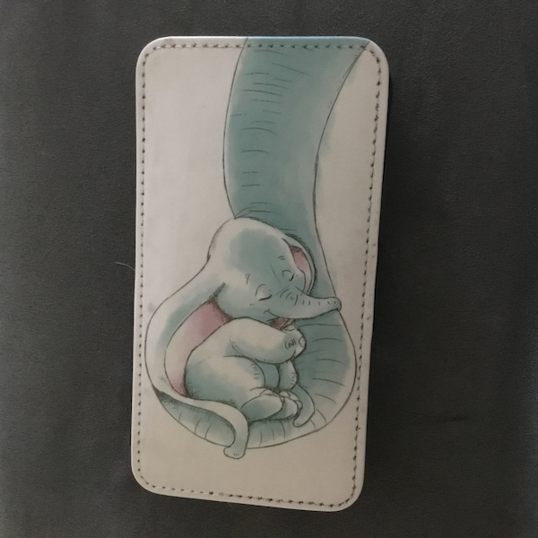 Dumbo the Elephant Disney-inspired Flip Wallet Phone Case for Iphone ...