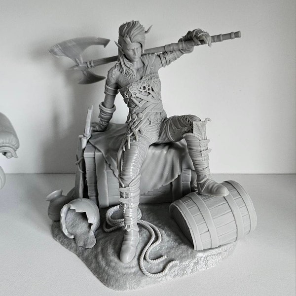 Toph Beifong Avatar the Last Airbender 3D Printed Model Nomnom Figures ...