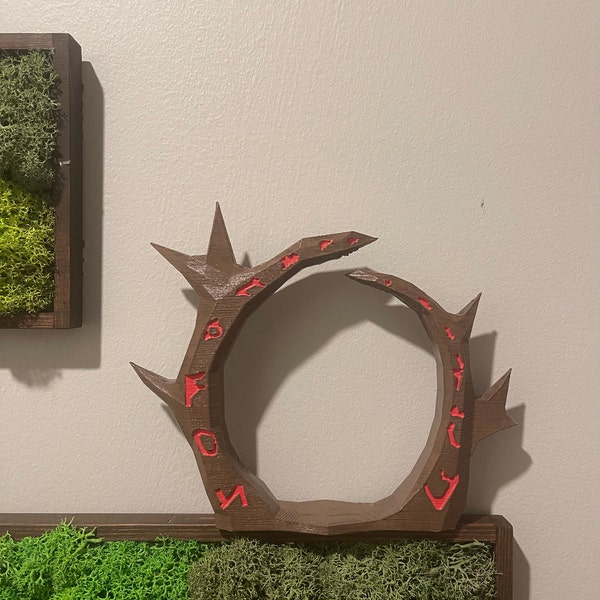 Valheim Inspired Portal - Video Game Decor - Low Poly - Etsy