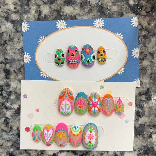 Sailor Mercury | Ami Mizuno Press on Nails | Luxury Nails | Handmade ...