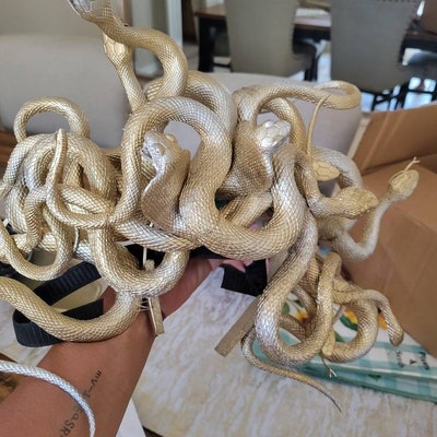Medusa Headpiece Snake Headpiece Medusa Costume Medusa - Etsy