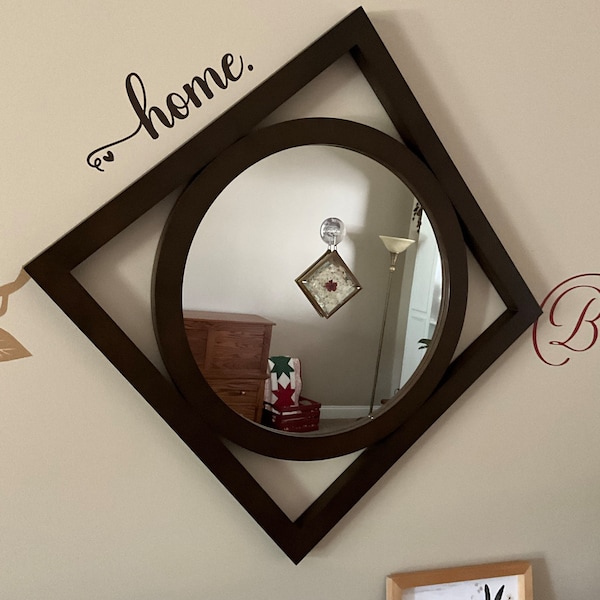 Home With Heart Vinyl Decal - Home Sticker - Home Door Decal - Home ...