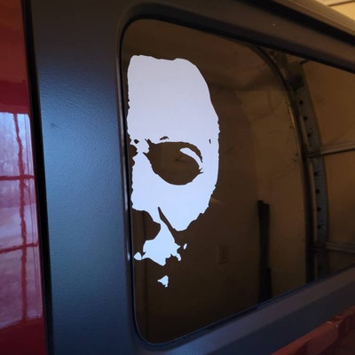 Michael Myers Decal Sticker Sticker for Car Window for Tumbler Sticker ...