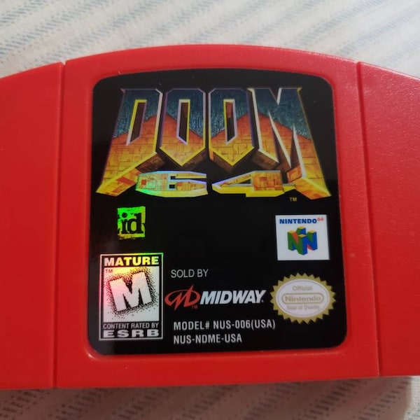 N64 Cartridge Labels - Etsy