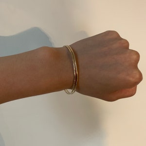 Minimalist Bracelet Gold, Gold Bangle, Bangles, Bangle Bracelet ...