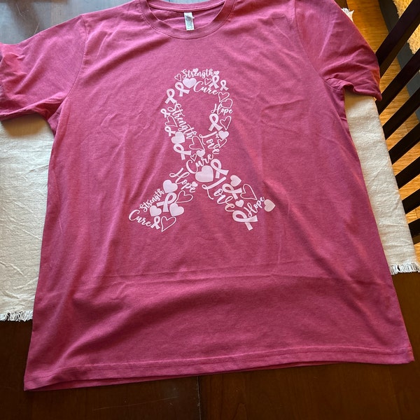 Cancer T Shirt, Cancer Warrior T-shirt, Breast Cancer Shirt, Stronger ...