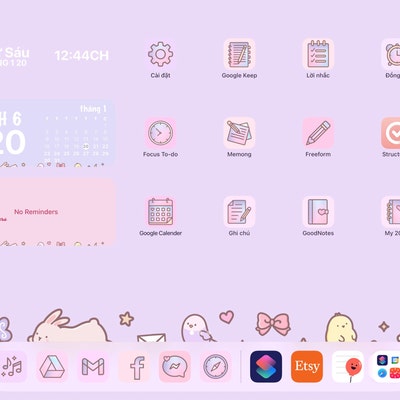 Cute iPad Theme, iPhone Theme, Android Theme, iPhone Wallpaper Widgets ...