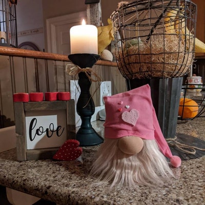 PDF Christmas Gnome Pattern, PDF Sewing Tutorial Scandinavian Gnome ...