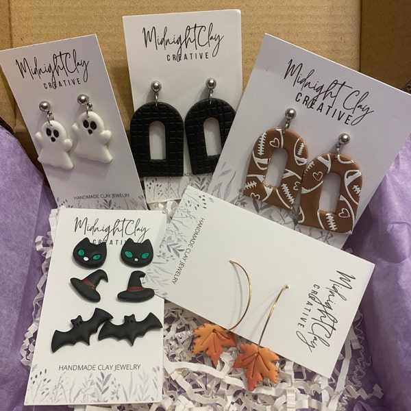 Checkered Smiley Face Arch Earrings - Etsy