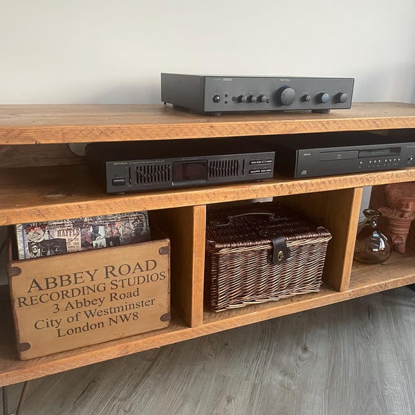Retro Rustic Vinyl Record Boxes - Etsy UK
