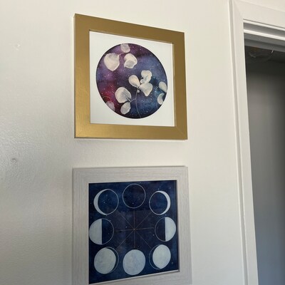 Blue Moon, Wall Art Full Moon. Moon Poster. Moon Print. Full Moon ...