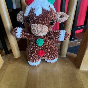 DIGITAL PATTERN: Gingerbread Cow Crochet Plushie - Etsy
