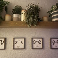 Wooden Family Xmas Sign, Personalized Name, Christmas Decor Sign ...