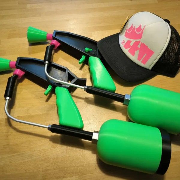 Splat Dualies Di Splatoon 2 - Stampato in 3D - Etsy