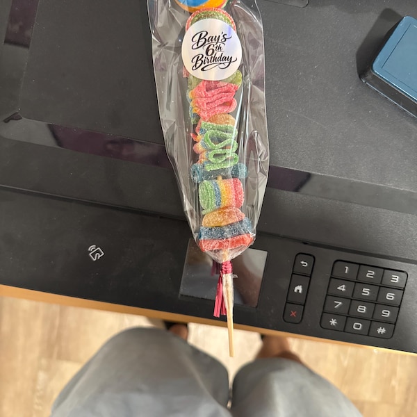 Gelatin-free Candy Kabob Party Favors - Set of 20 - Etsy