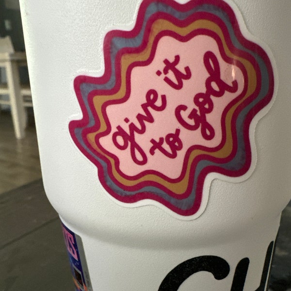 Jesus Loves You Sticker, Christian Sticker, God is Good, Jesus Loves ...