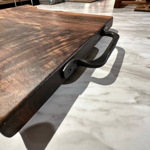 Hand Forged Rustic Farmhouse Steel Handles / Drawer Pulls / DIY ...