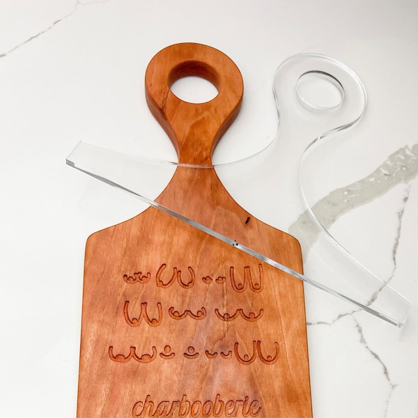 Roundabout Charcuterie Board Handle Template Laser Cut Acrylic ...