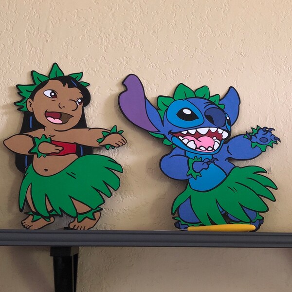 12-15 Inches Stitch in Luau Skirt, Stitch in Aloha, Lilo and Stitch ...