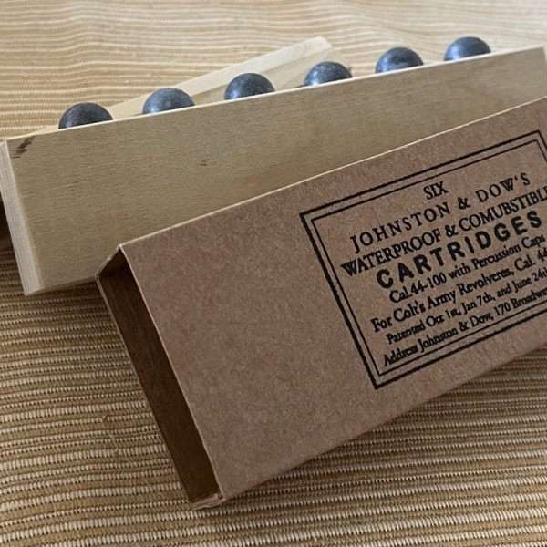 36 Cal. Cartridge Box Labels (20) - Etsy