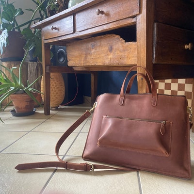 Laptop Bag Briefcase, Engraved Office Laptop Handbag, Notebook Shoulder ...