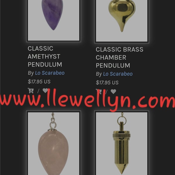 Mermet Witness Pendulum Kit With 3 Pendulum Dowsing Charts - Etsy