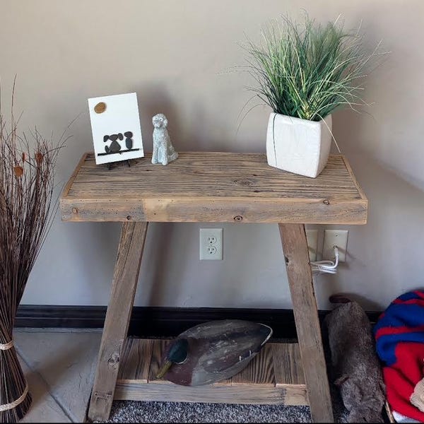 Natural A-frame Wrap Around Coffee Table - Etsy