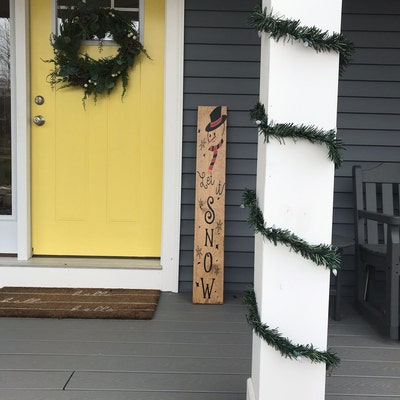 Happy Fall Porch Leaner Happy Fall Porch Sign Leaning Porch - Etsy