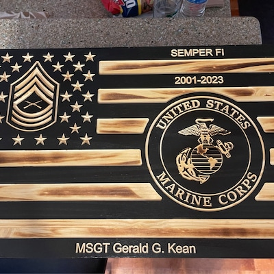 US Flag Vcarve Svg File for CNC Engraving - Etsy