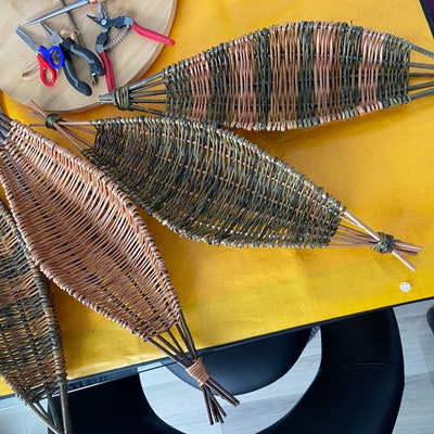 Willow Craft Kit Make at Home Flower Rural Craft Kit DIY Weaving Kit ...