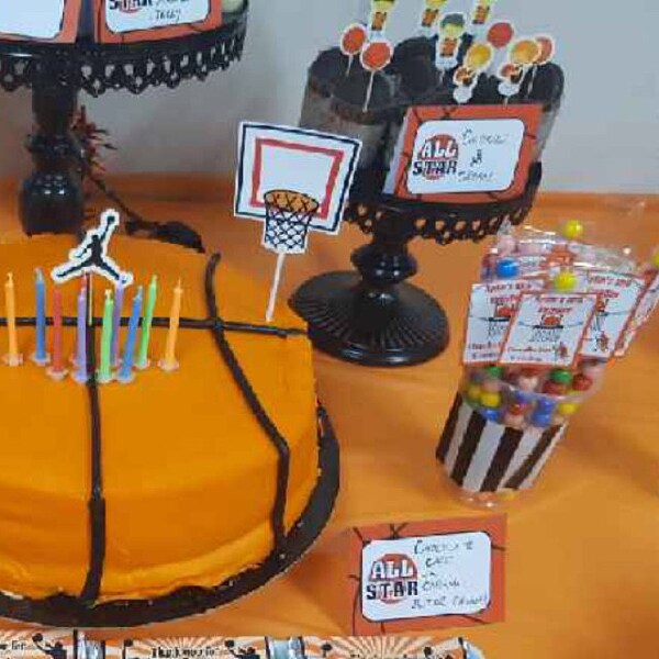 Basketball Food Labels Instant Download, Basketball Food Tent Cards ...