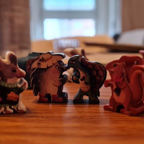 ROOT Underworld Hirelings Meeple Stickers Upgrade Pack Decals Kit for ...