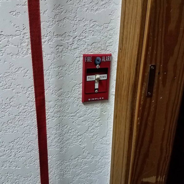 Fire Alarm Light Switch Cover Plate - Etsy