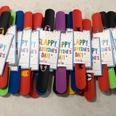 Slap Bracelet Valentine, Slappy Valentine's Day Tag, Slappy Valentine ...