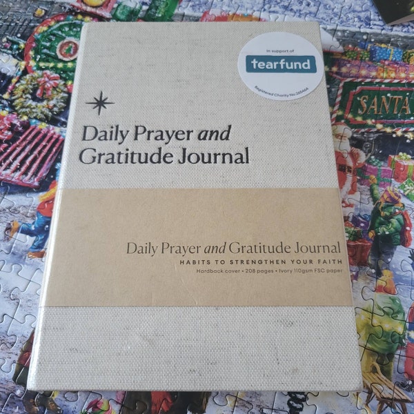 Christian Daily Prayer & Gratitude Journal | Dateless Planner Format ...