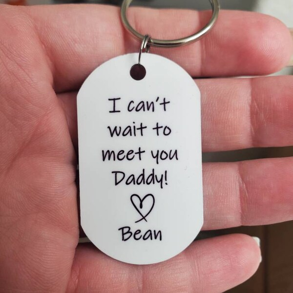 Sonogram Keychain, Dad to Be Gift, Gift for New Dad, Ultrasound Picture ...