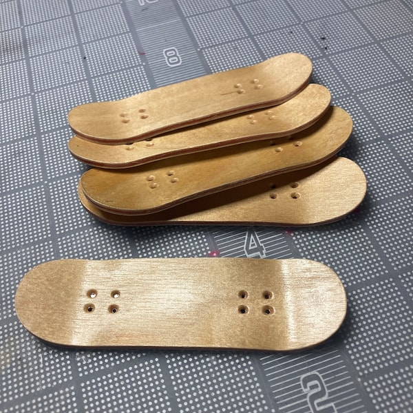 5 Ply Wooden Maple Fingerboard Deck Professional Custom 100*30mm or 100 ...