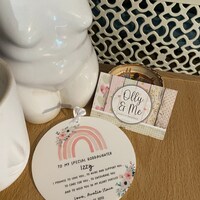 Personalised Goddaughter Gift | Christening Keepsake Plaque | Godparent ...